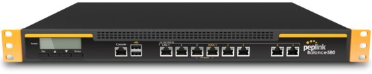 1.5Gbps Multi-WAN (5 Ports) Router Balance 580- Peplink