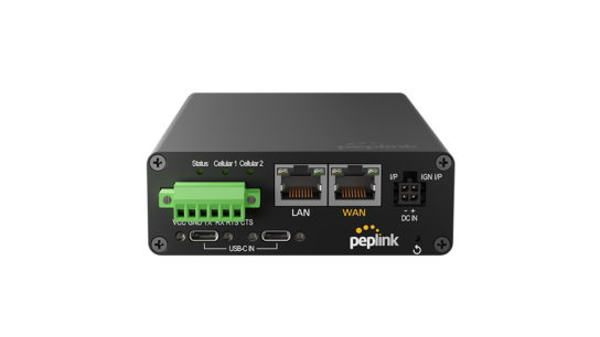 1Gbps Dual LTE Router for Transportation MAX Transit Duo Pro - Peplink