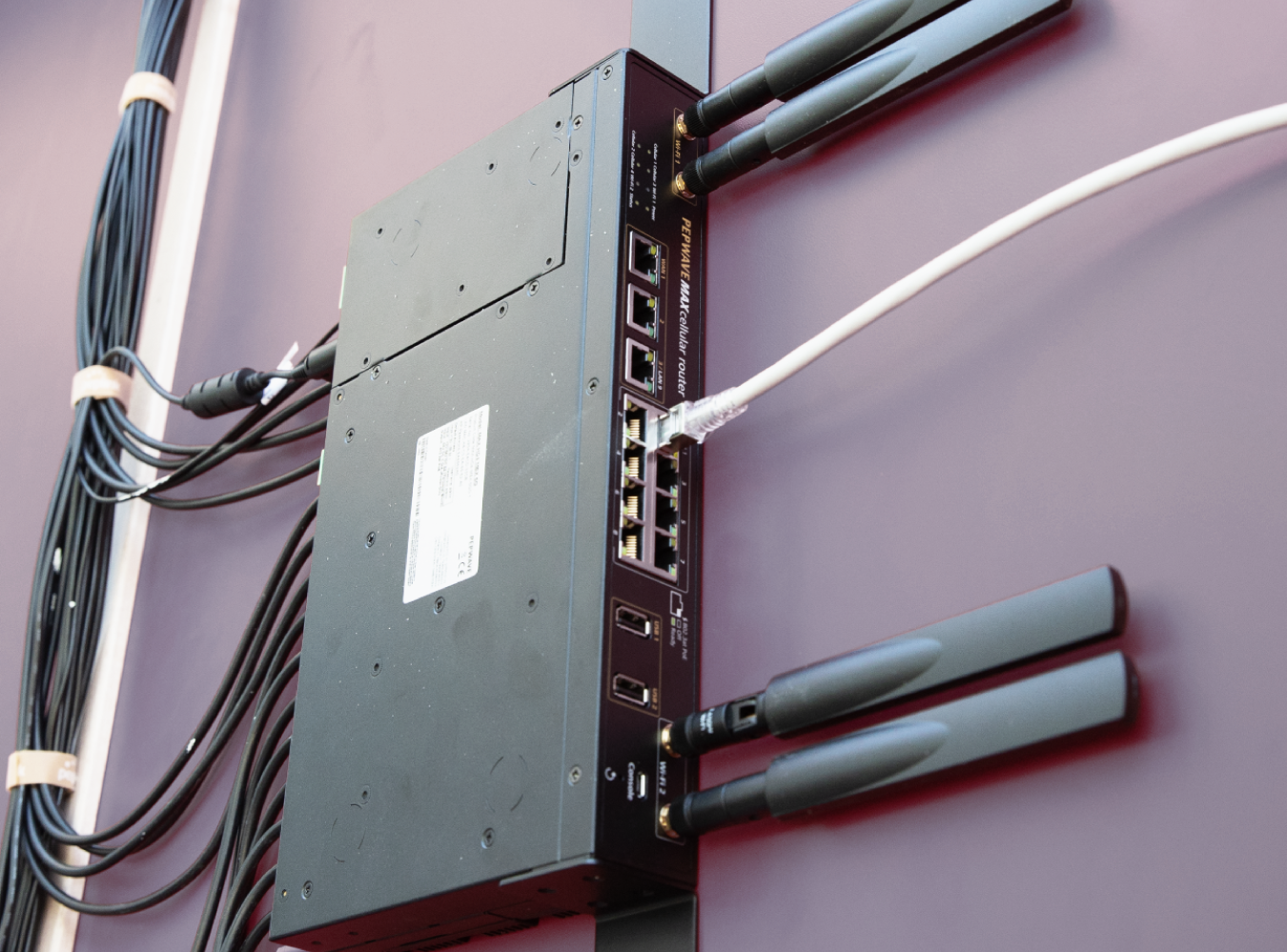 MSP Creates a Stream of Reliable Connectivity for a Broadcasting Network