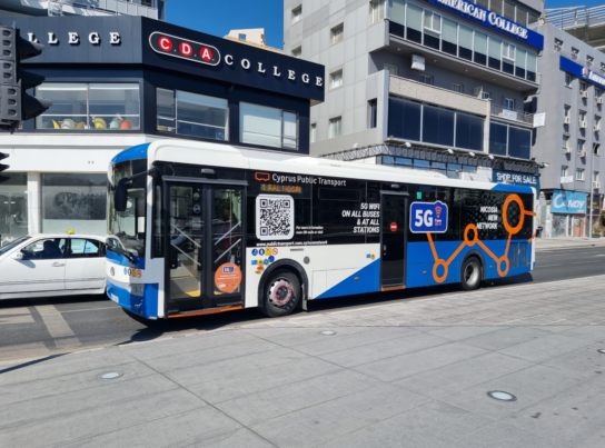 Cyprus Public Transport Carries 5G Connectivity for Passenger Wi-Fi